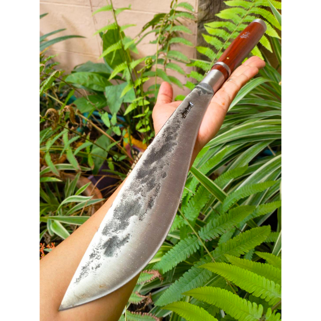 มีดเหน็บ อีเหน็บ (E-Nep) มีดมาเชเต้ (Machete) มีดพก มีดเดินป่า มีดแคมป์ 11.7”sup9 ผิวไฟ ด้าม ...