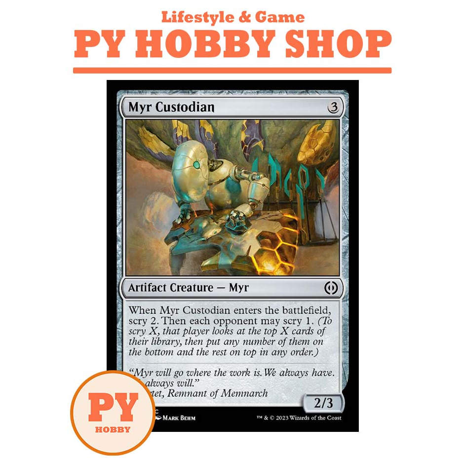[MTG] Phyrexia: All Will Be One: Myr Custodian | Shopee Thailand