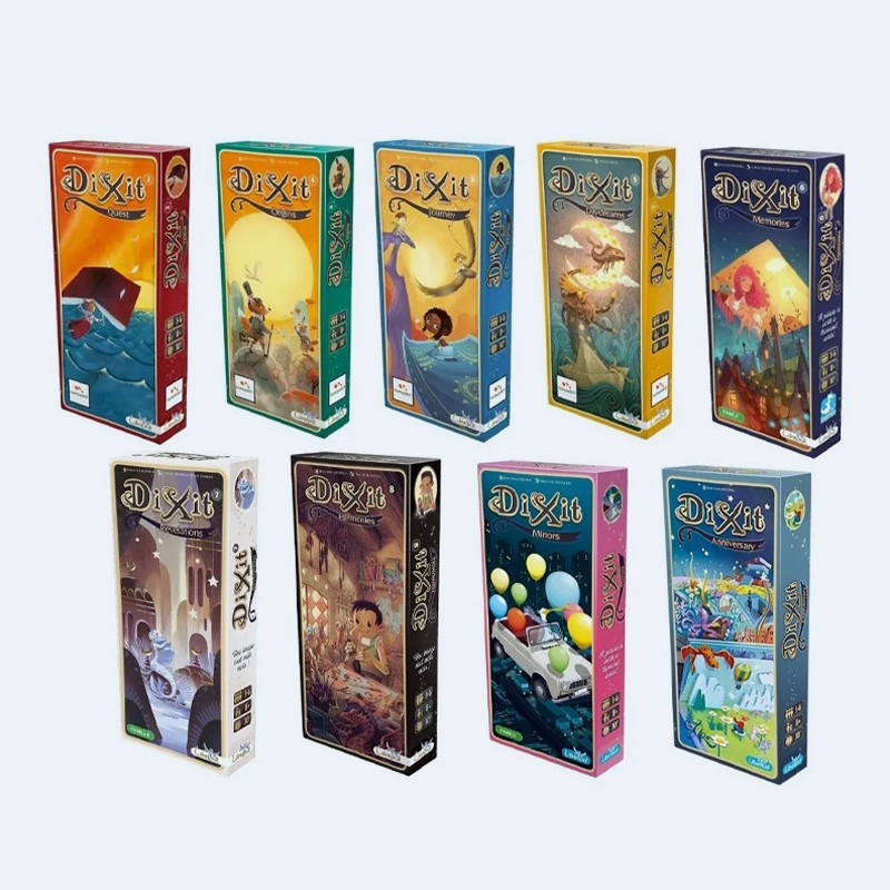 Dixit Expansion Levels Full Set 8 Piecies Expansions extra Card (No box ...