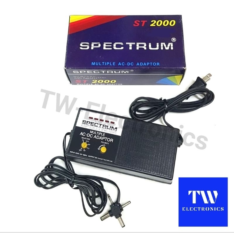 หม้อแปลง Spectrum ST2000,หม้อแปลงST2000,Adapter 2A(2000MA),อะแดปเตอร์ ...