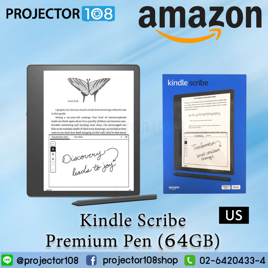 Amazon Kindle Scribe 64 GB, The First Kindle for Reading and Writing ...