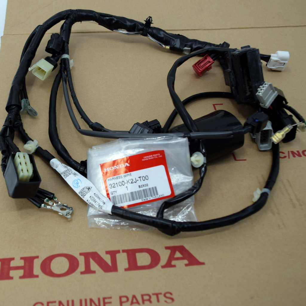 ชุดสายไฟหลัก (สตาร์ทเท้า ไมล์ดิจิตอล) เวฟ110i ปี2021 แท้ศูนย์ฮอนด้า ราคา/1ชุด 32100-K2J-T00 ...