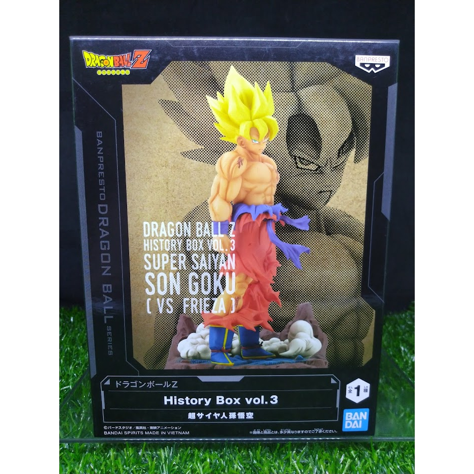 (ของแท้ แมวทอง) ดราก้อนบอล โกคู (vs ฟรีสเซอร์) Dragon Ball Z History Box Vol.3 - Super Saiyan ...