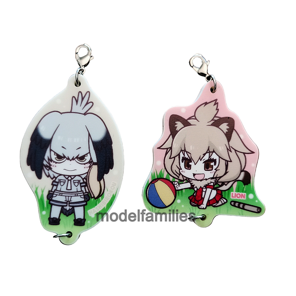 Hashibirokou กับ Lion Kemono Friends Rubber Mascot พวงกุญแจ อนิเมะ ...