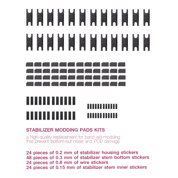 Stabilizers modding pads kits ชุดปรับแต่ง Stabilizer for Mechanical ...