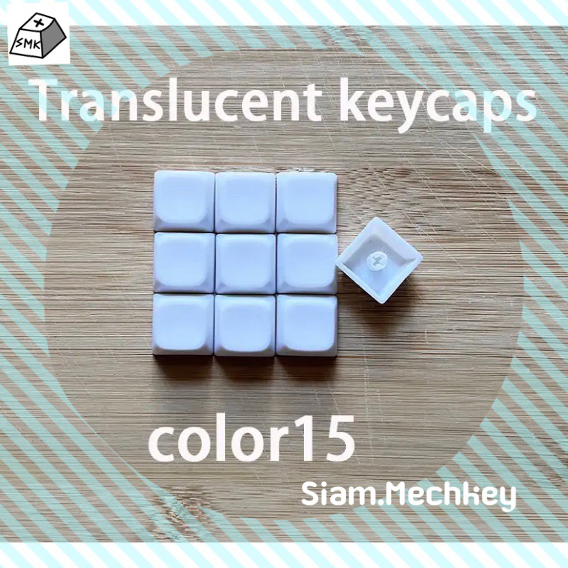 พร้อมส่ง ของแท้ คุณภาพดี 52สี PBT คีย์แคปเปล่า ใส สี DSA XDA profile ...