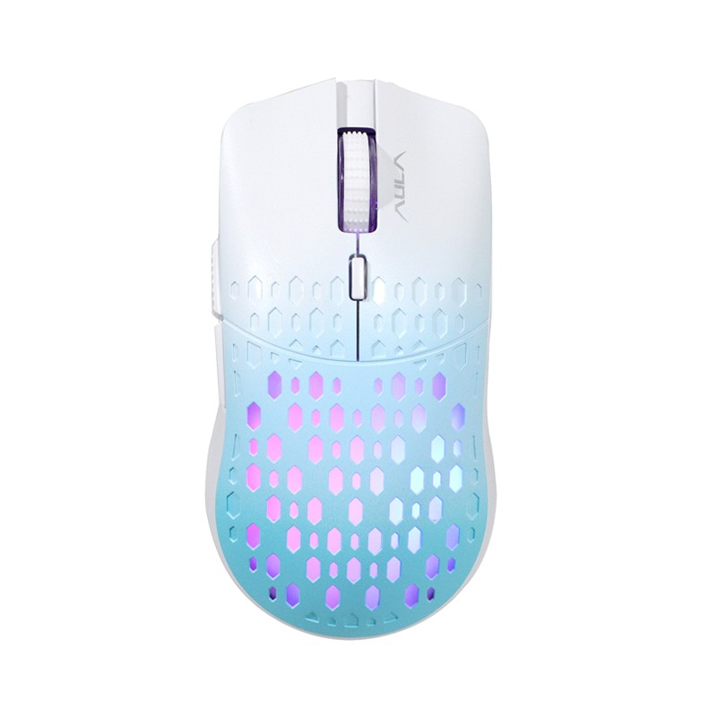 AULA MOUSE AULA S11PRO WHITE/BLUE - A0149925 | Shopee Thailand