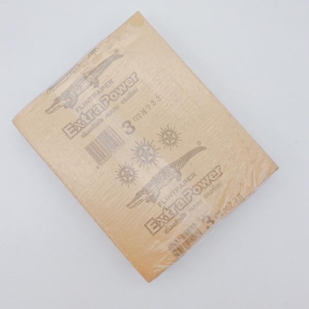 กระดาษทรายขัดไม้ตราจระเข้ ExtraPower เบอร์ 0-5 รุ่นเอ็กซ์ตร้าพาวเวอร์ เพิ่มพลังขัด งานเยี่ยม ...