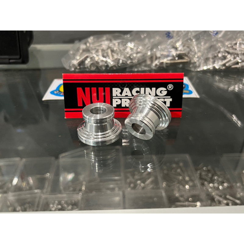 บูทล้อหน้าเวฟ125i2023-2024 ซ้าย+ขวา ไมล์ดิสจิตอล งานหนุ่ยแท้ NUi Racing ...