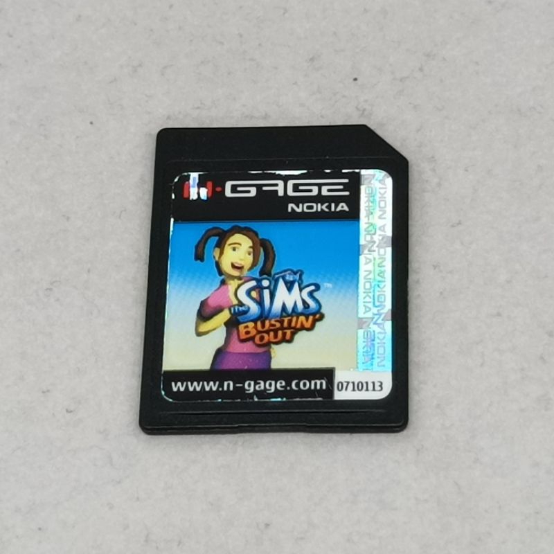 The Sims Bustin Out(ไม่มีกล่อง) | NOKIA N-GAGE Original card Game ...