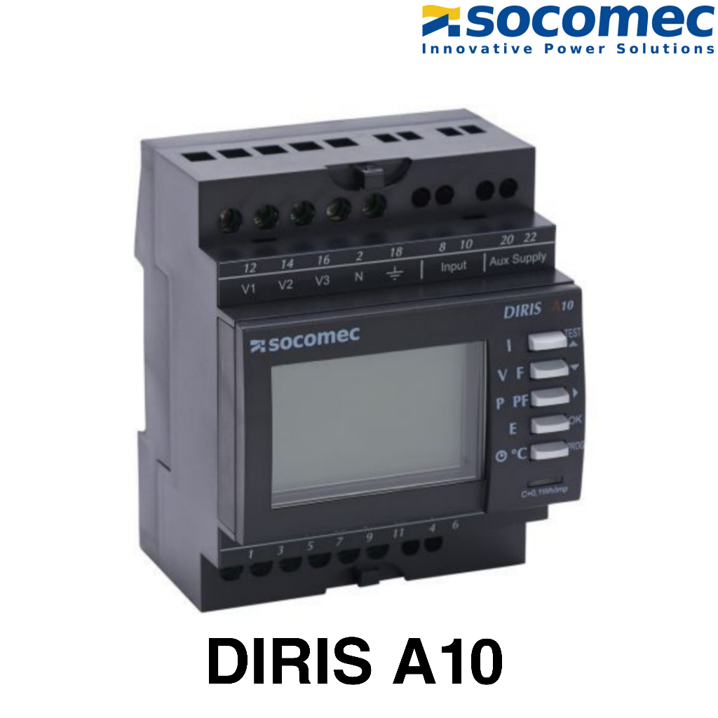 Socomec DIRIS A10 Multifunction meters 3 Phase | Shopee Thailand