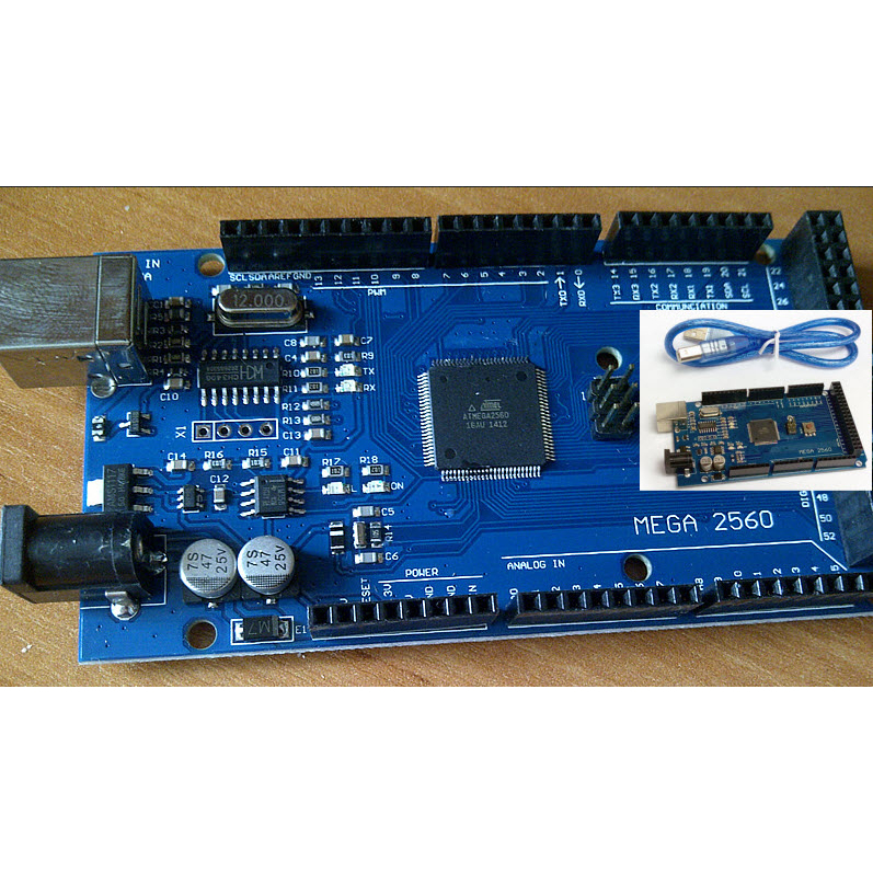 Mega 2560 R3 Mega2560 REV3 ATmega2560 + USB Cable compatible for ...