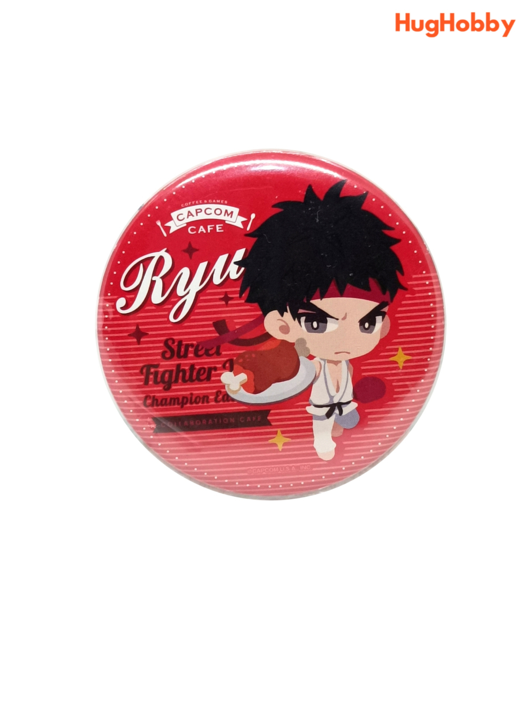Capcom Cafe x Street Fighter V: Champion Edition "Ryu" Can Badge ...