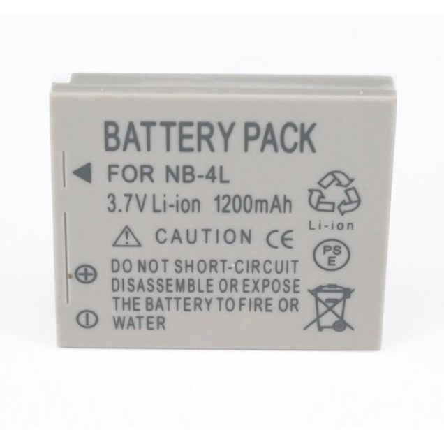 แบตกล้อง CANON NB-4L for CANON NB-4L / PowerShot SD1000 / PowerShot ...