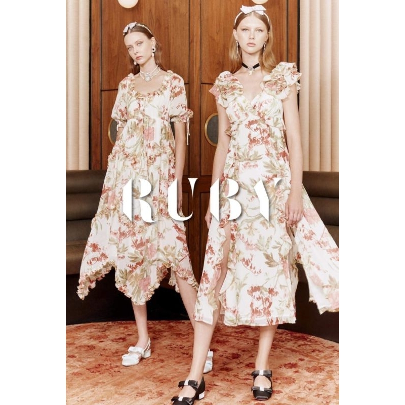 เดรส Lyn around คอล Ruby ไซส์ S | Shopee Thailand