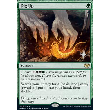 [MTG][Single][VOW] Dig Up ระดับ Rare [ภาษาอังกฤษ] | Shopee Thailand