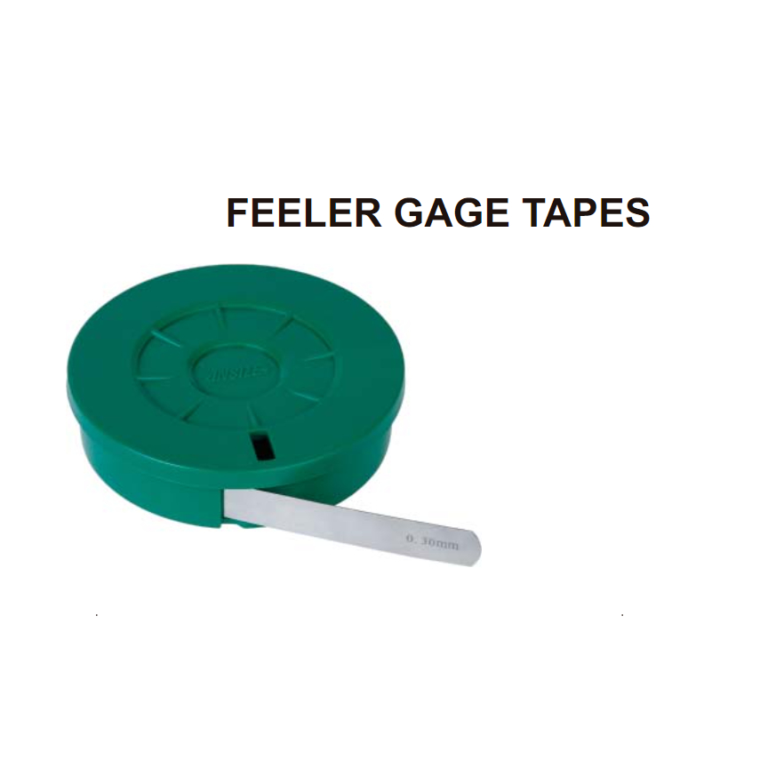 INSIZE ฟิลเลอร์เกจแบบม้วน (Feeler Gage Tapes) รุ่น 4621-50 หนา 0.50mm ...