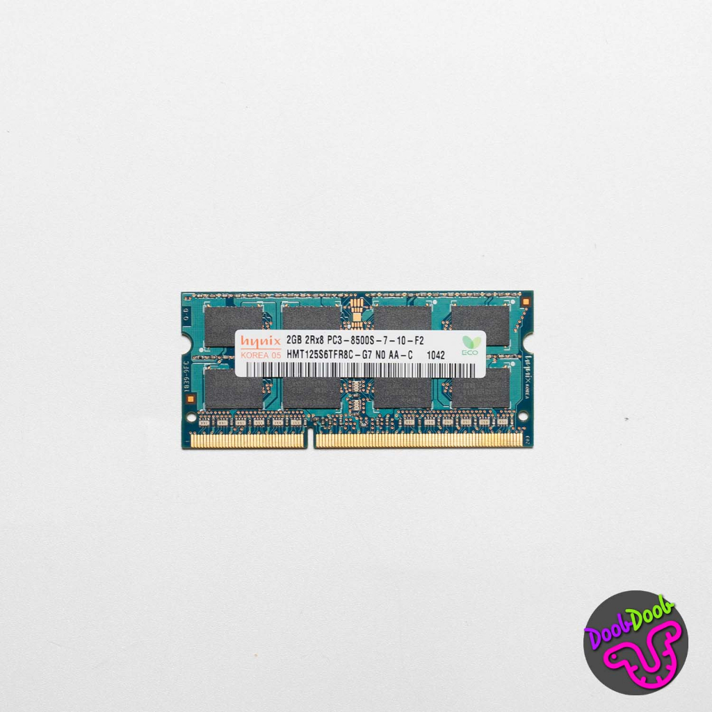 แรมสำหรับเครื่องคอมพิวเตอร์โน๊ตบุ๊ค RAM Memory 1066MHz DDR2 8500 SO ...