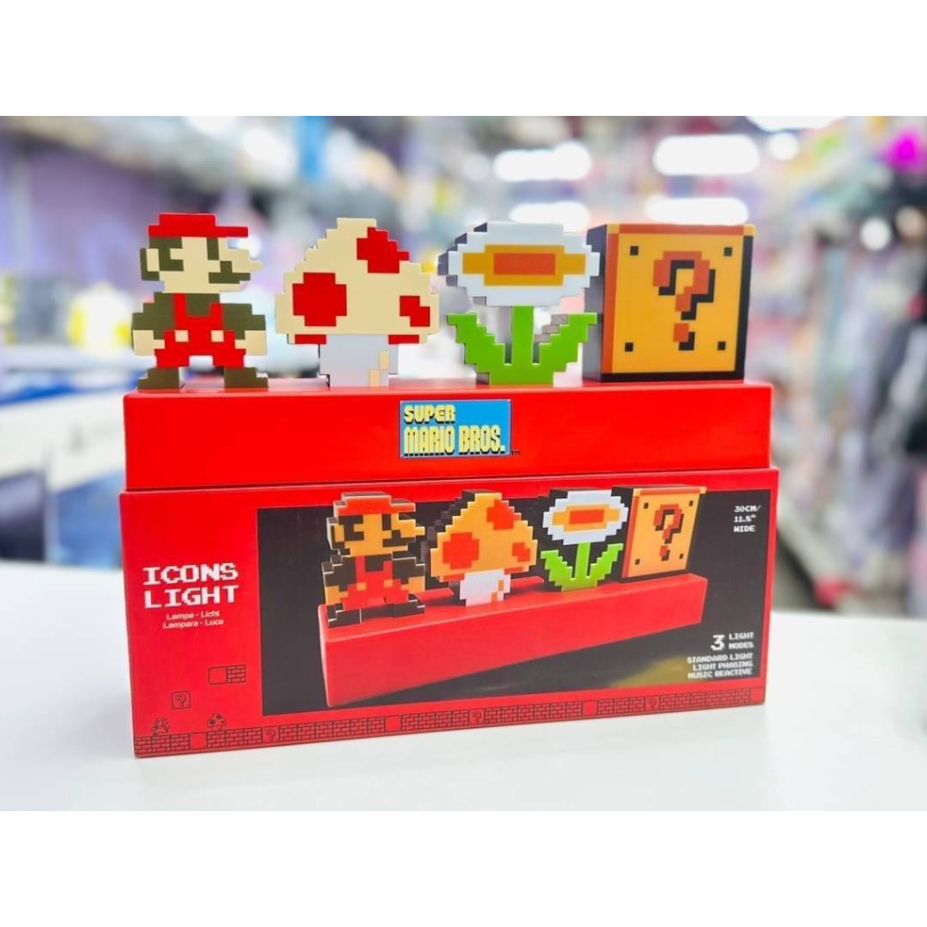 [พร้อมส่ง] Icon light : Super Mario Bros Edition \ไฟตกแต่งห้อง (USB ...