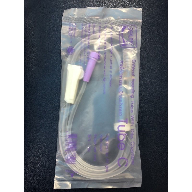 สายให้อาหารแบบมีกระเปาะหยด Tube C ชนิดสเตอรไรด์ Enteral feeding Tube ...