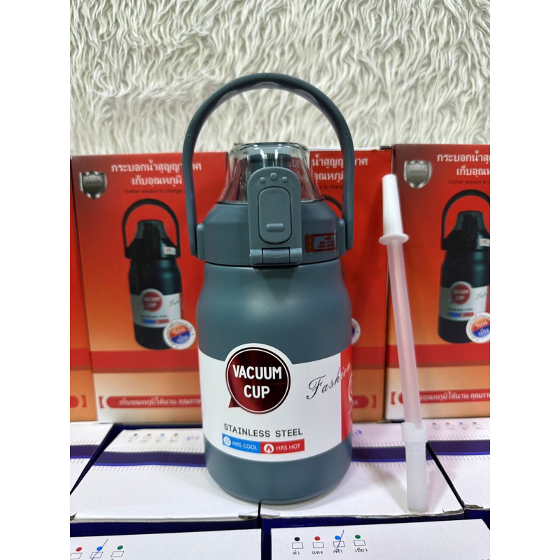 กระบอกน้ำเก็บความเย็น vacuum bottle กระติกน้ำ ขวดน้ำ 1000ml 1200ml 1500ml 1800ml สแตนเลส316 ...