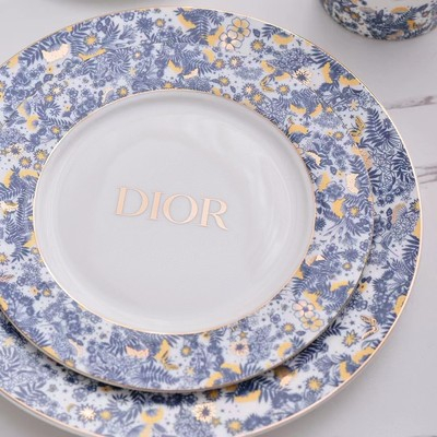 Dior Blue and White Series Bone Porcelain Coffee Cup Set Afternoon Tea ...