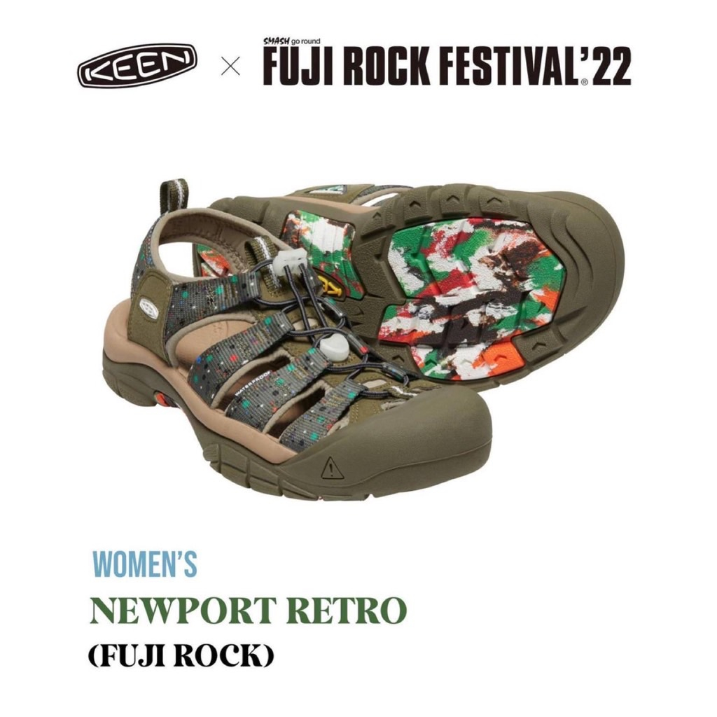 Keen รองเท้าผู้หญิง รุ่น Women's Newport Retro 𝗞𝗘𝗘𝗡 𝗫 𝗙𝗨𝗝𝗜 𝗥𝗢𝗖𝗞 ...