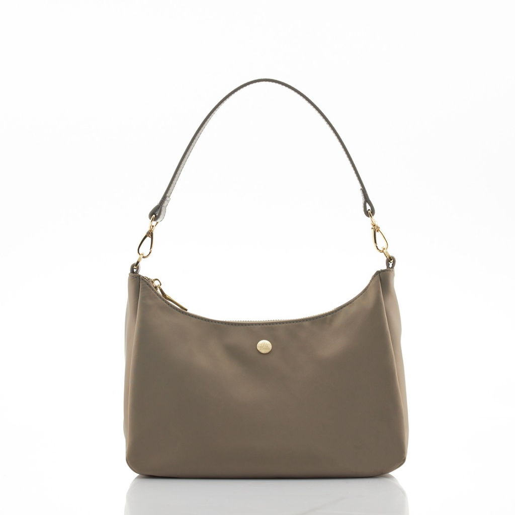Honey Me in Taupe : กระเป๋าสะพายข้างสีน้ำตาลทอง ALEXIS Honey Me ...