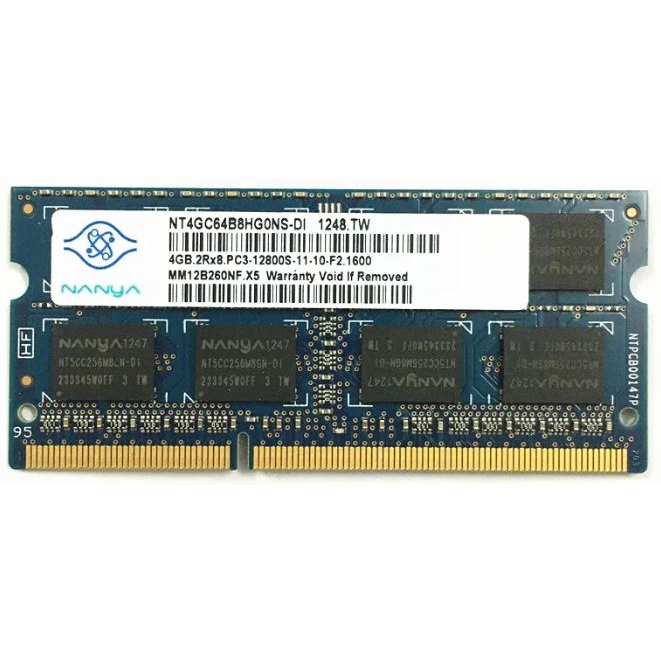 (พร้อมส่ง) RAM NOTEBOOK (หน่วยความจำโน้ตบุ๊ค) แรมโน๊ตบุ๊ค 4GB DDR3 ...