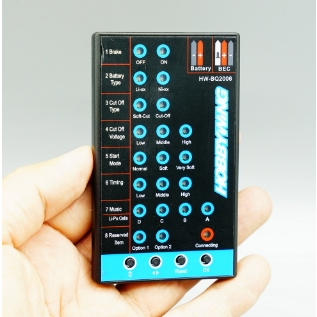 [การ์ดเซ็ท] Program Card โปรแกรมการ์ด สำหรับเซ็ทสปีด Hobbywing | Shopee ...