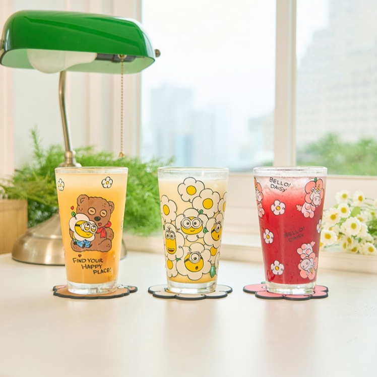 ( พร้อมส่ง ) Minions Bello Daisy Glass แก้วมินเนี่ยน | Shopee Thailand