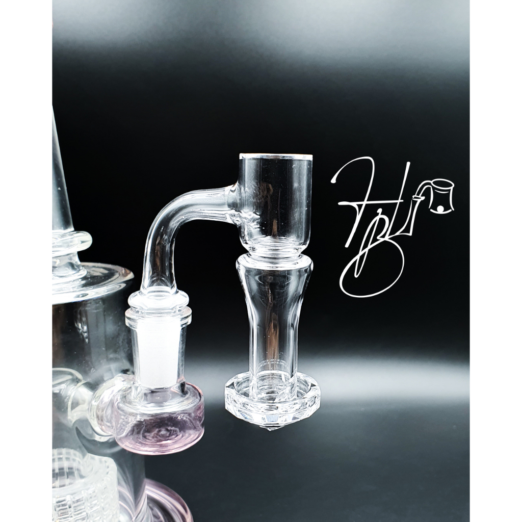 Terp Slupers Diamond Base Full Weld Beveled Edge Quartz Banger for Dab ...