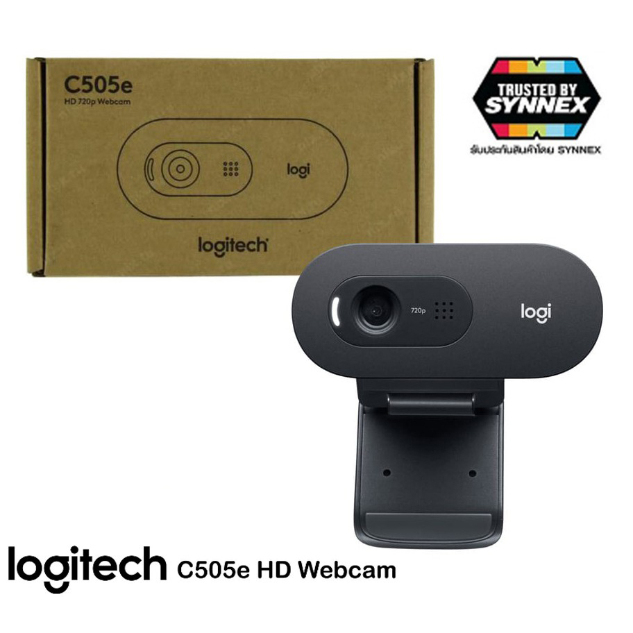 Logitech C505e HD Webcam กล้องเว็บแคม | Shopee Thailand