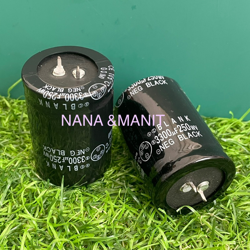 CAPACITOR 3300UF 250V(VDC) อ้วน35MMxสูง50MM ขาเขี้ยว (แท้ใหม่) ️พร้อมส่งในไทย🇹🇭ชิ้นละ | Shopee ...