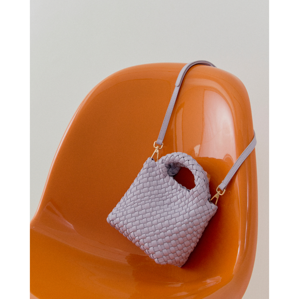 Sugar Monday Pun Pun Mini Handbag กระเป๋าสะพาย หนังPremium PU สานมือ ...