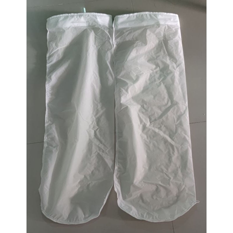 Nylon 150 Micron ถุงกรองไนล่อนสีขาว ถุงใหญ่ ขนาด ประมาณ 28x79cm ...