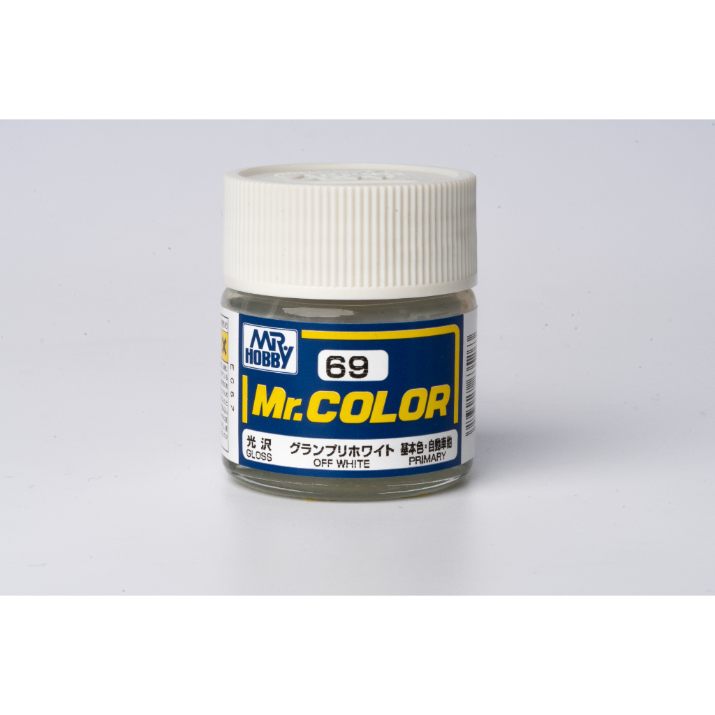 สีสูตรทินเนอร์ Mr.color 69 Off White | Shopee Thailand