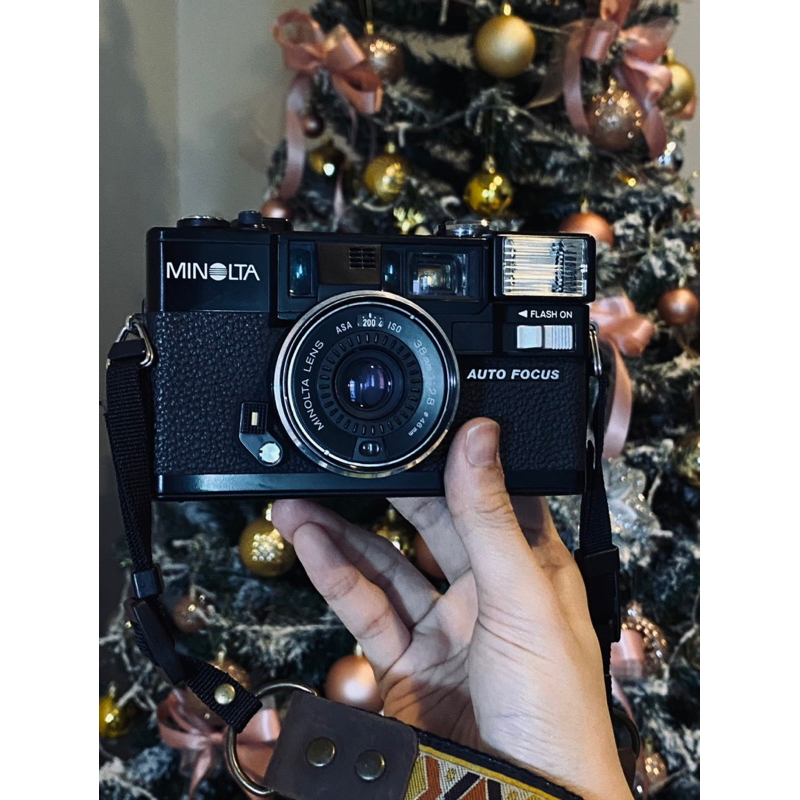 Minolta Hi-MATIC AF2 Autofocus แค่ขึ้นฟิล์ม เล็ง แล้วกดถ่ายเลย | Shopee ...
