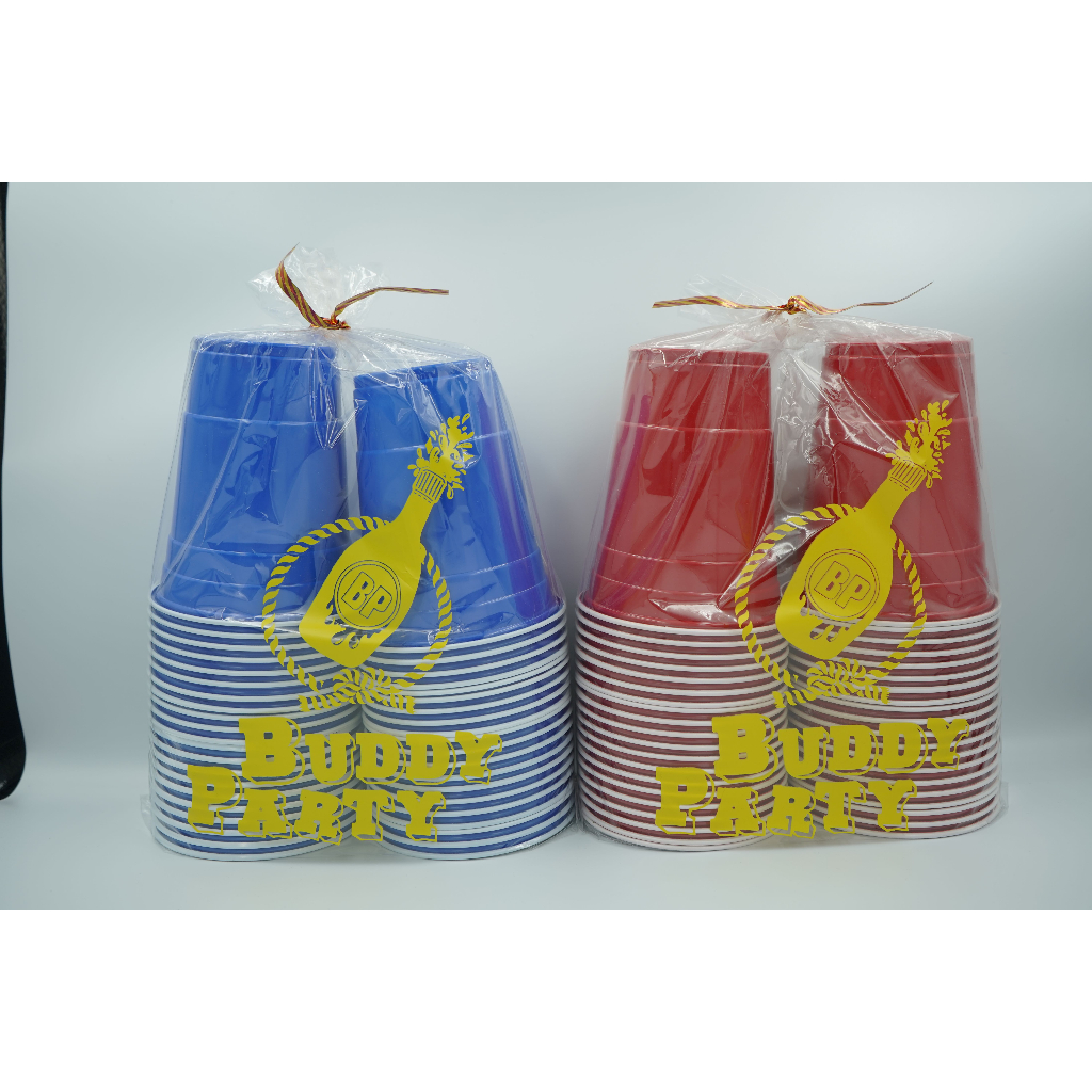 (พร้อมส่ง) แก้วน้ำ Buddy Party พกพาง่าย สะดวกต่อการจัดปาร์ตี้ | Shopee ...