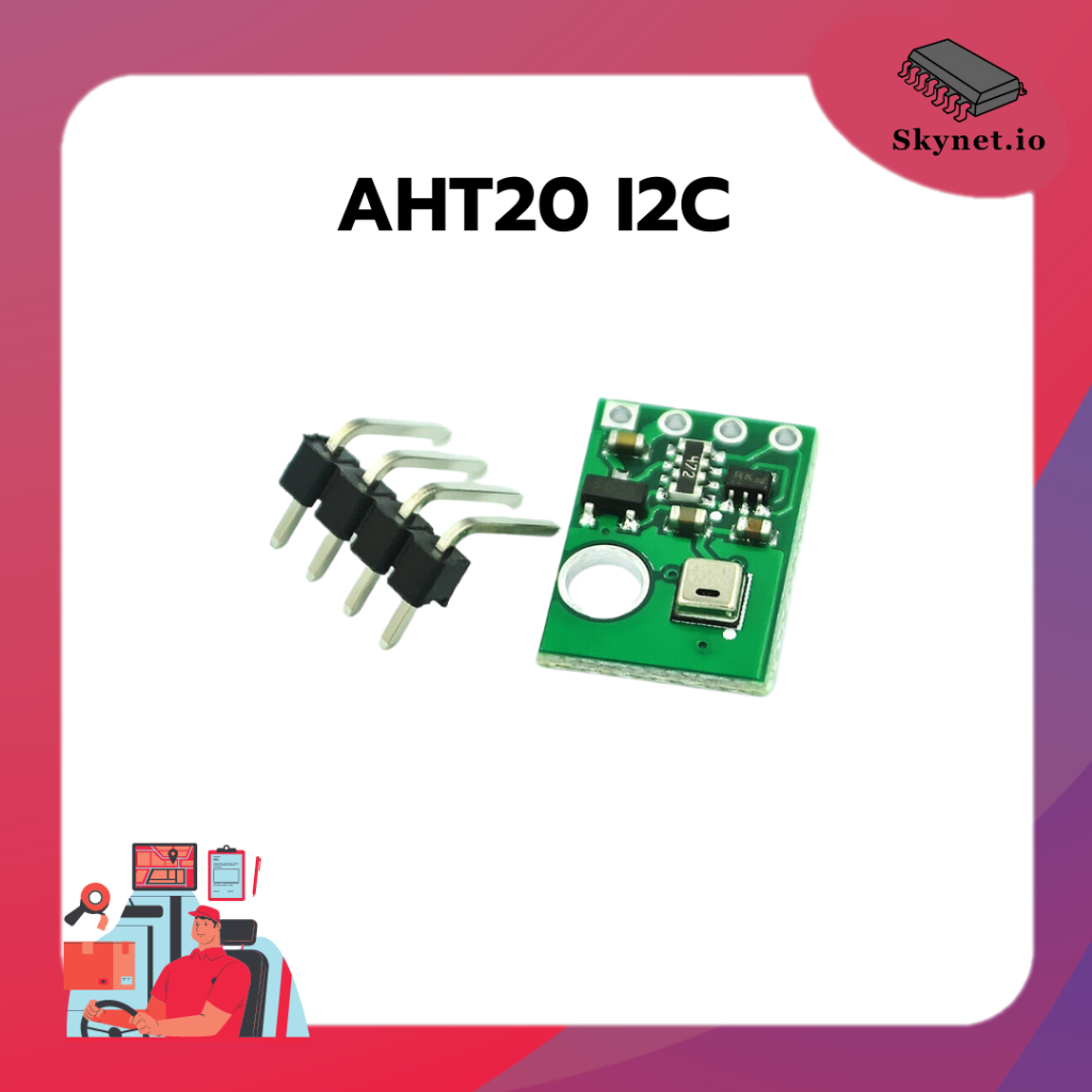 AHT20 I2C temperature and humidity sensor modul | Shopee Thailand