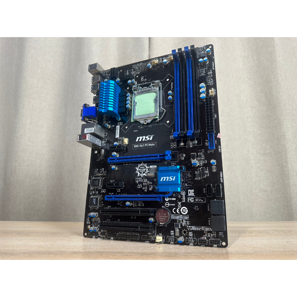 เมนบอร์ด(mainboard) MSI B85-G41 PC MATE (socket 1150) 1 Month warranty ...