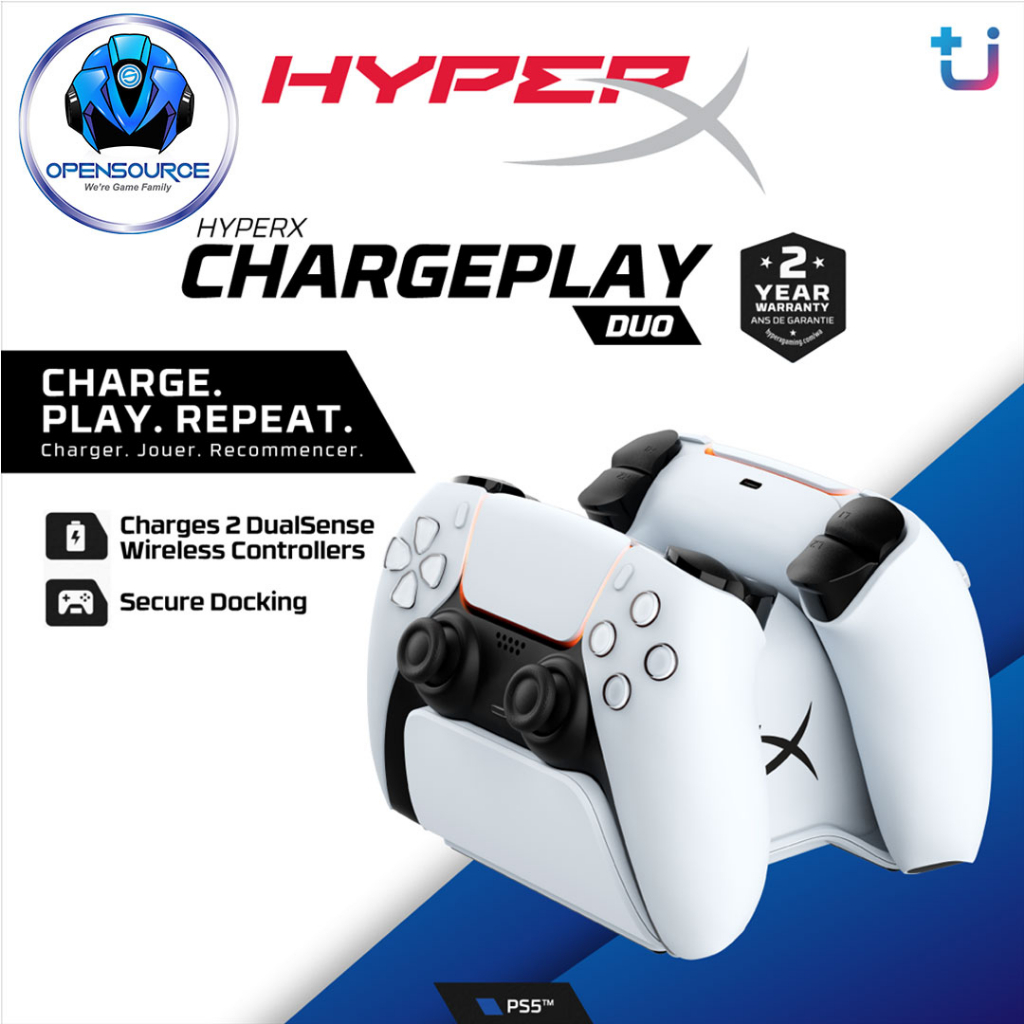 [พร้อมส่ง]Hyperx: Charge Play Duo HyperX for Charging Dualsense PS5 (2Y ...