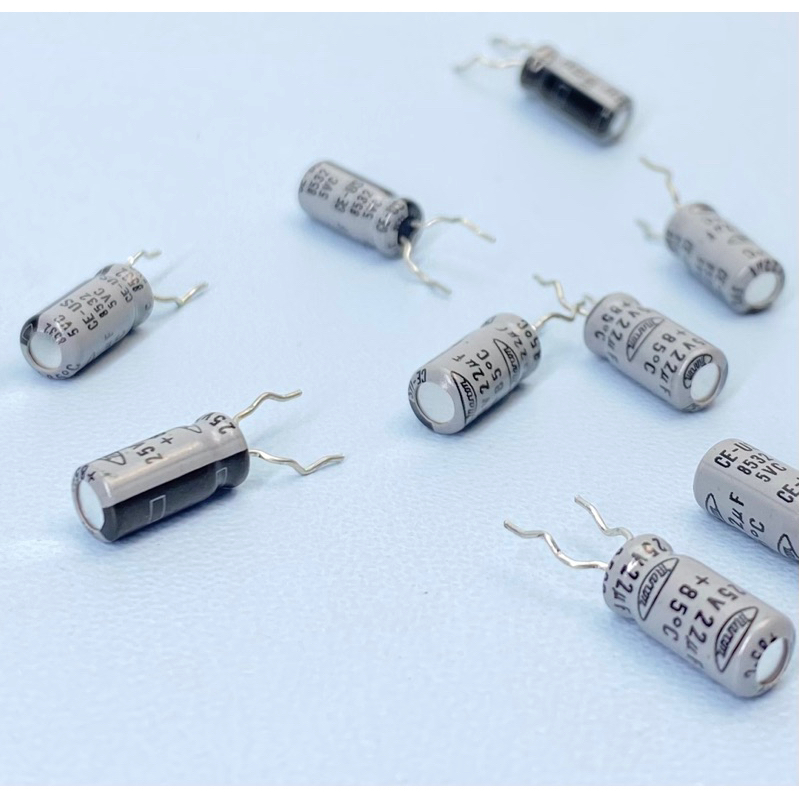 22uf 25V คาปาซิเตอร์ Capacitor Electrolytic ลำโพง วงจรขยายเสียง วงจรไฟ ...