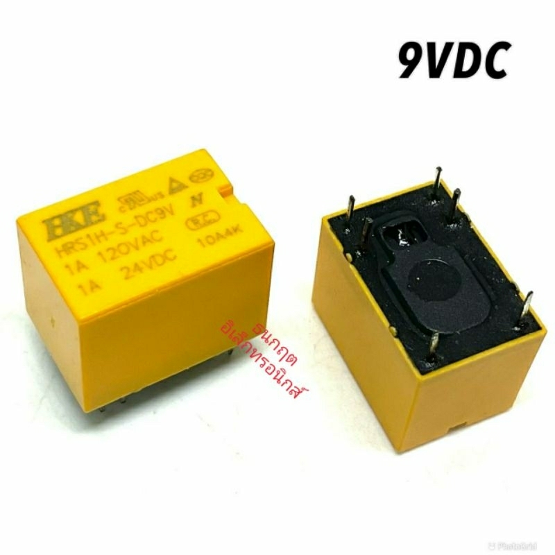 รีเลย์ HKE 6ขา HRS1H-S 3V 5V 6V 9V 12V 24V หน้าคอนแทค 1A | Shopee Thailand