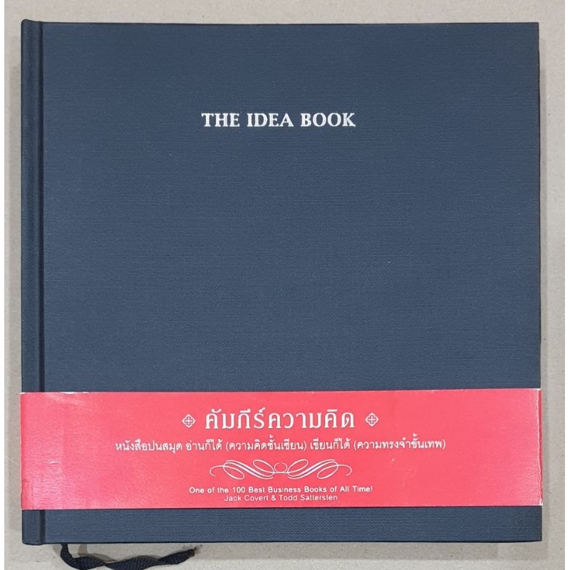 " THE IDEA BOOK " คัมภีร์ความคิด Fredrik haren ผู้เขียน นพดล จำปา ผู้ ...