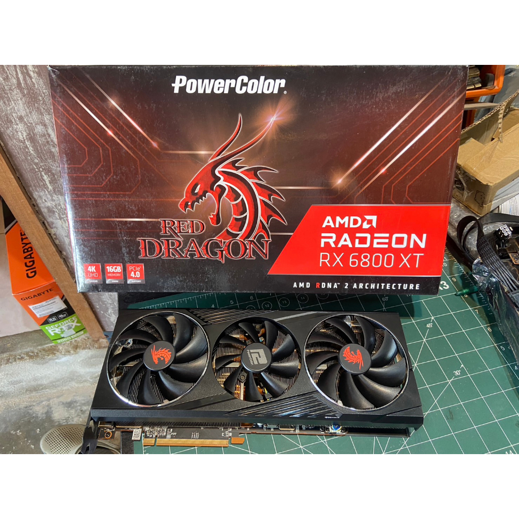 RX6800XT 16G POWER COLOR RED DRAGON | Shopee Thailand
