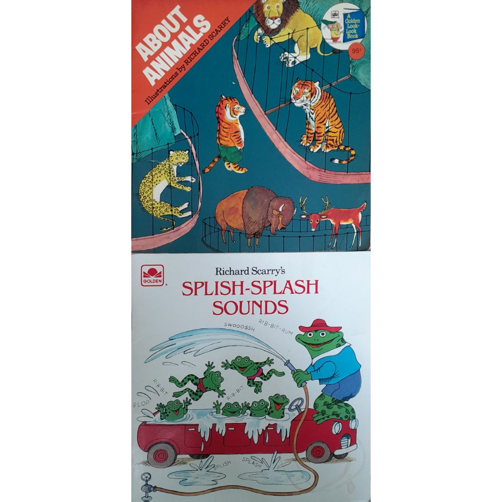 U10-7 Richard Scarry หนังสือมือสอง ปกอ่อน นิทาน | Shopee Thailand