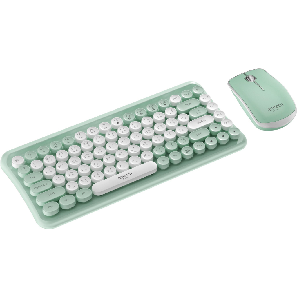Anitech Wireless Keyboard & Mouse Combo set คีย์บอร์ดและเมาส์ไร้สาย ...