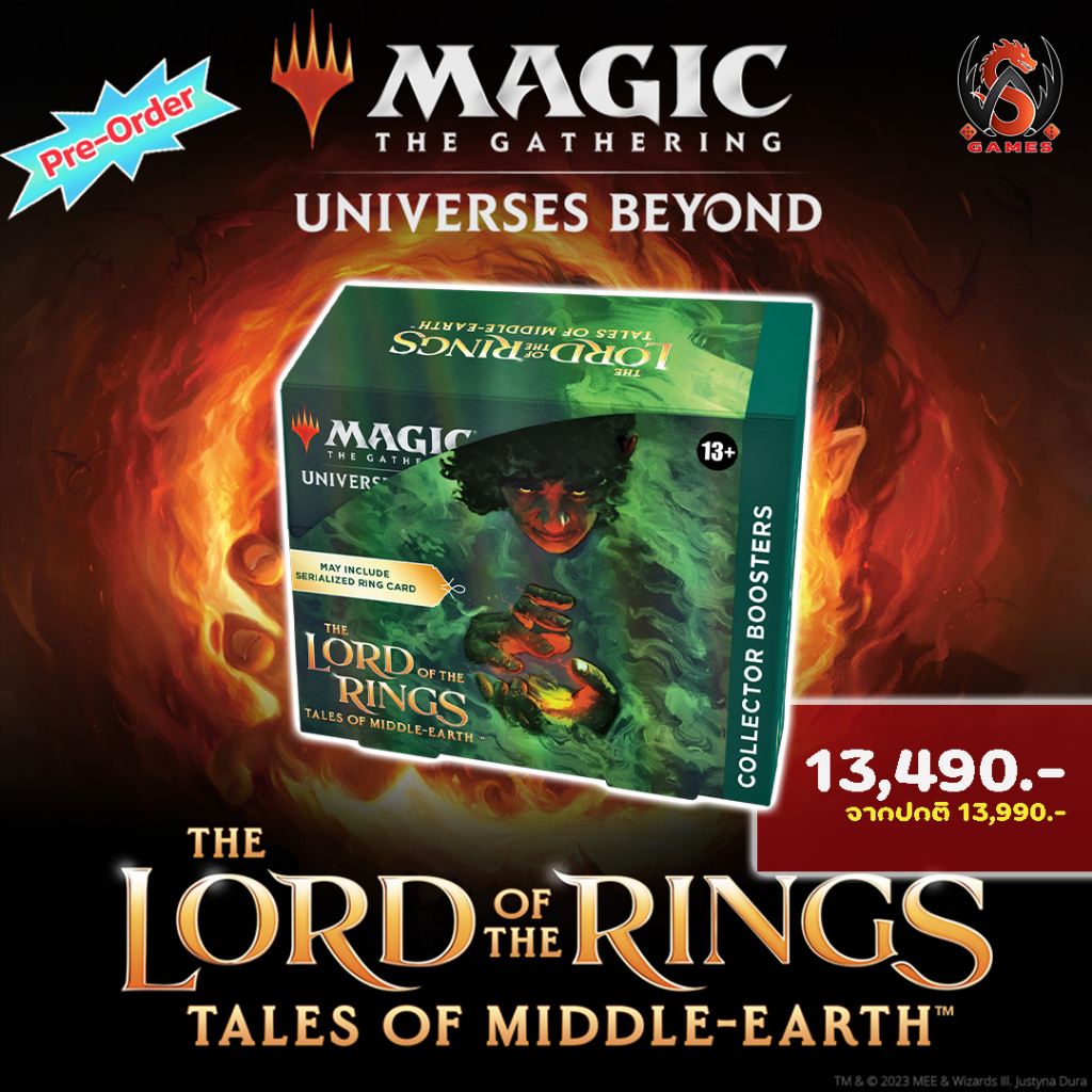 [MTG][Pre-Order] The Lord of the Rings: Collector Booster Box | Shopee ...