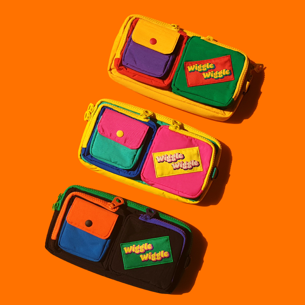 Pocket Multi Pouch (Black / Blue) | Shopee Thailand